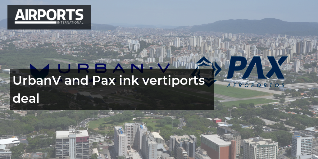 UrbanV and Pax ink vertiports deal