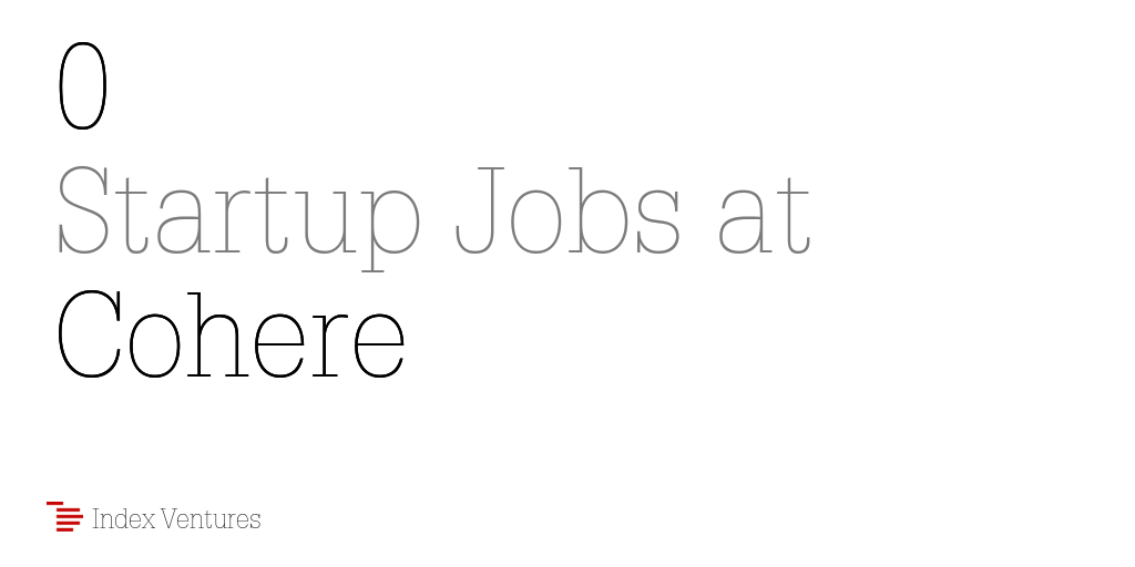 Cohere: Software Engineer - Applied ML...