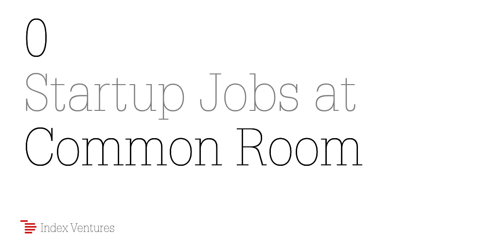 Common Room: Software Engineer, Back End