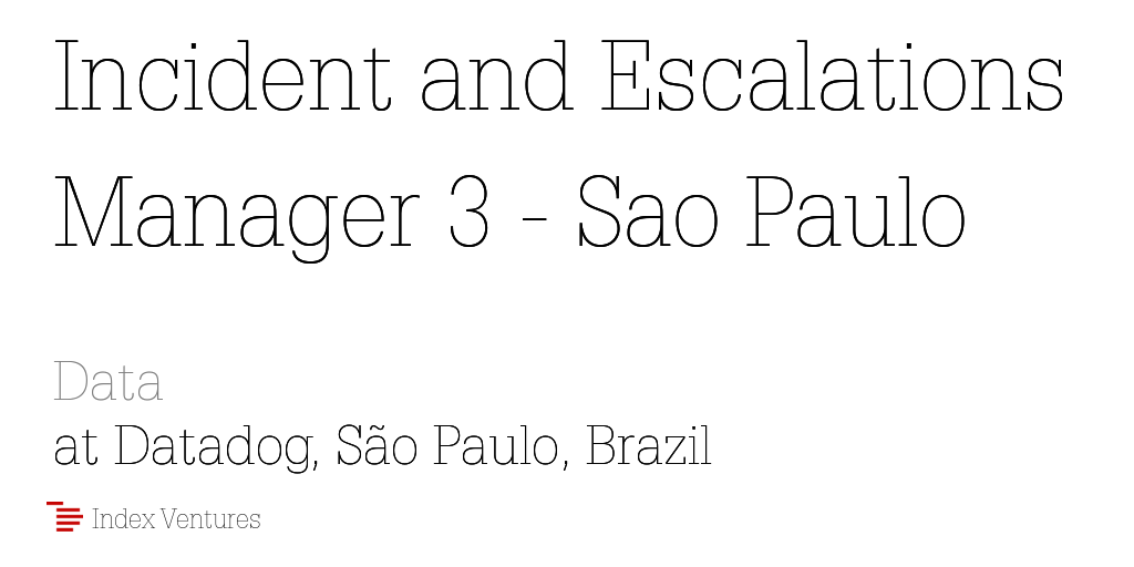 Datadog: Incident and Escalations...