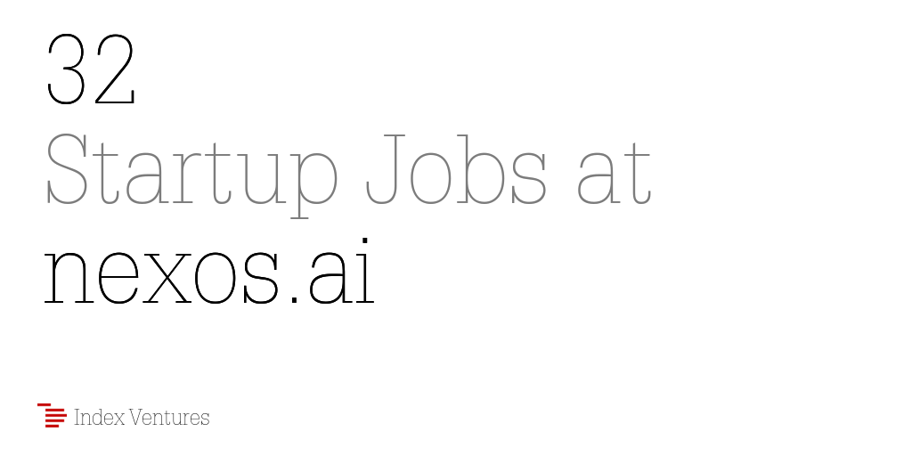 4 Startup Jobs at nexos.ai