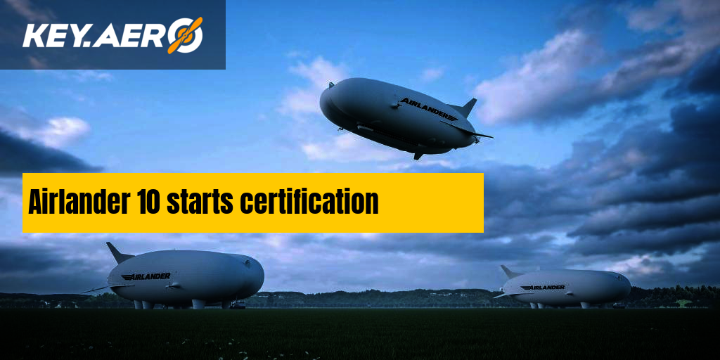 Airlander 10 starts certification