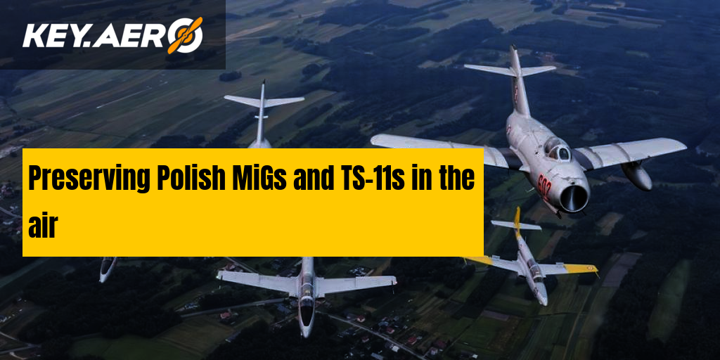 Airworthy MiG-15s and TS-11s in Poland