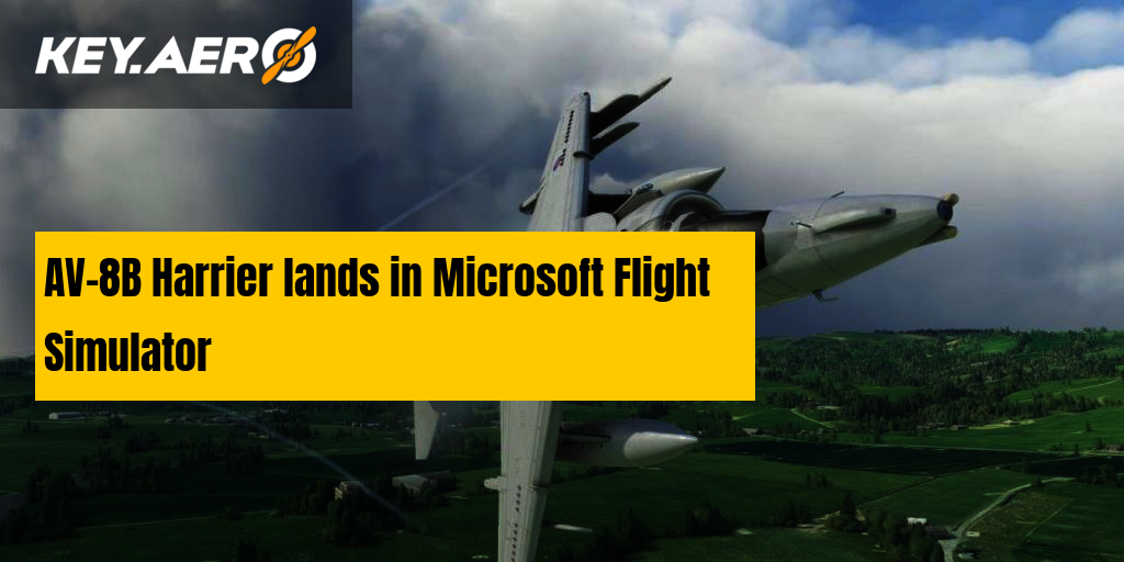 AV-8B Harrier for Microsoft Flight Simulator