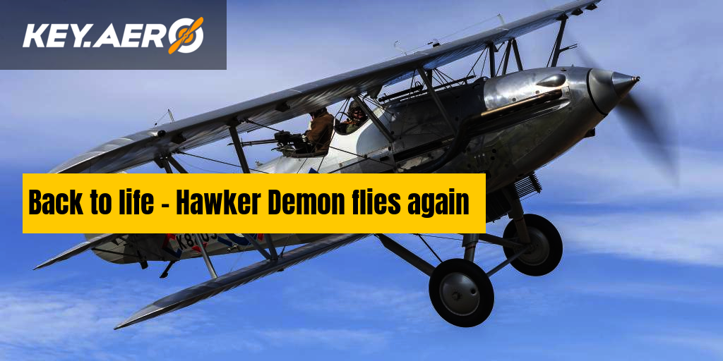 Back to life - Hawker Demon flies again