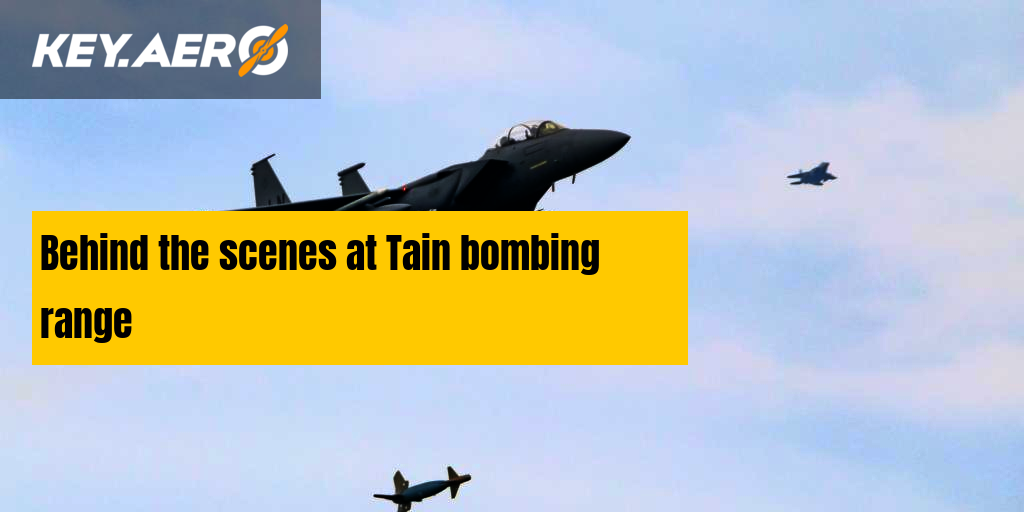 Behind the scenes at Tain bombing range