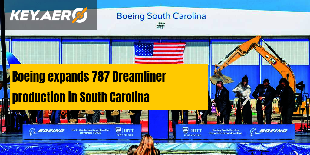 Boeing expands 787 Dreamliner production in South Carolina