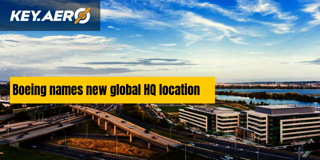 Boeing names new global HQ location