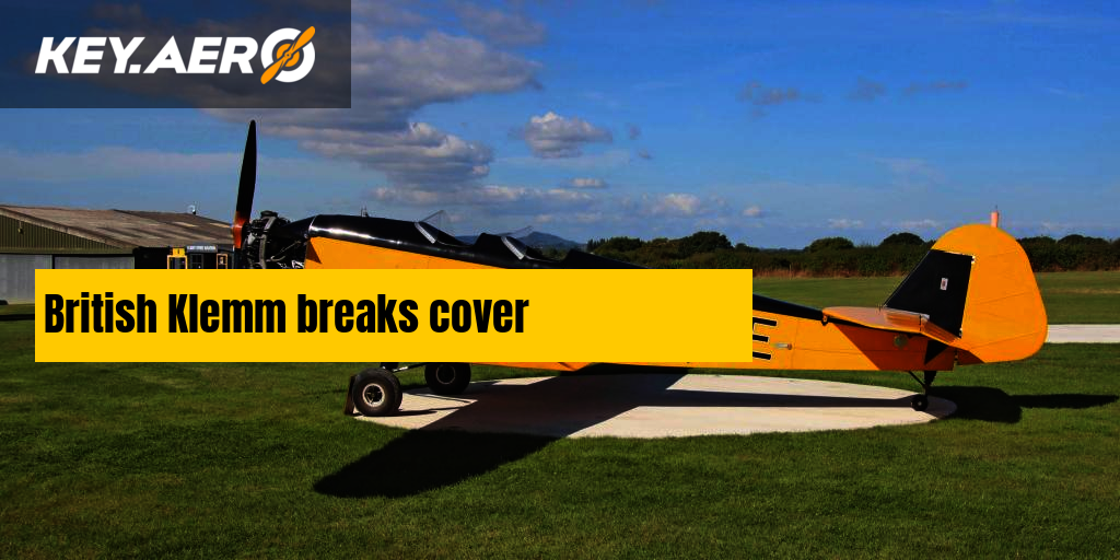 British Klemm breaks cover