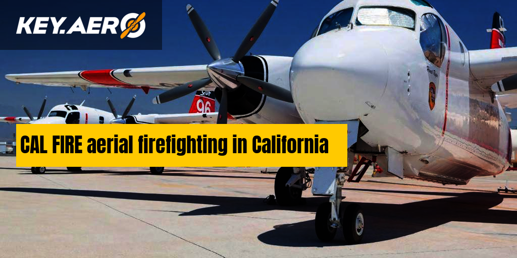 CAL FIRE aerial firefighting in California