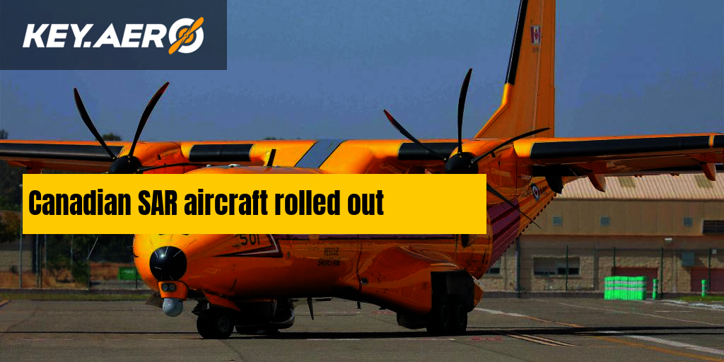 Canadian SAR aircraft rolled out