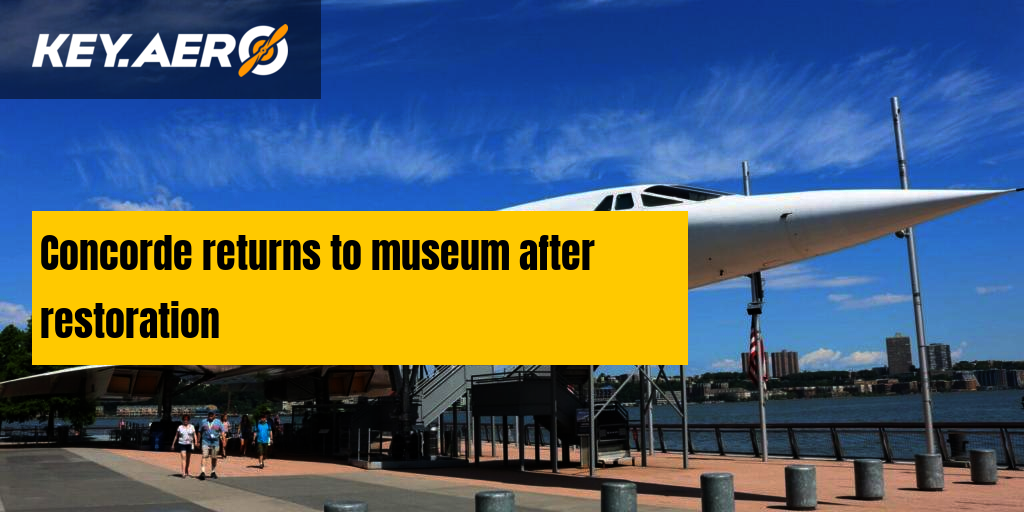 Concorde returns to museum after restoration