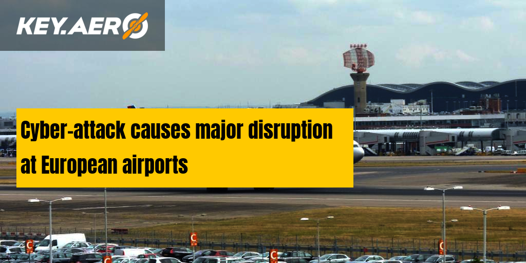 Cyber-attack causes major disruption at European airports