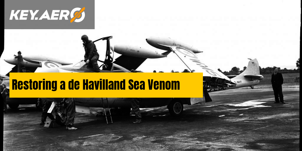 de Havilland Sea Venom restoration