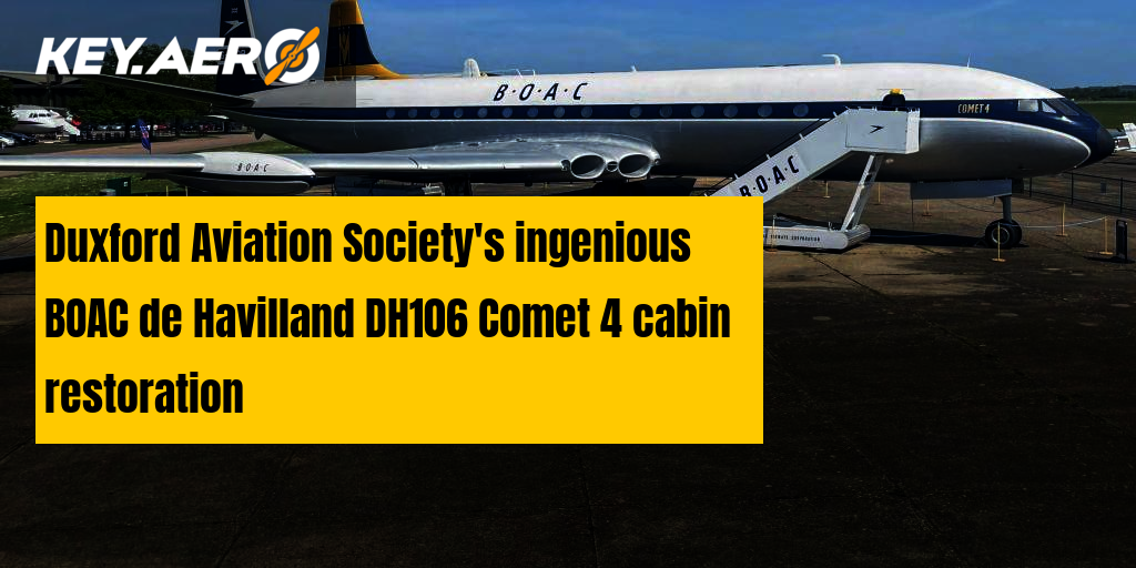 Duxford Aviation Society's ingenious BOAC de Havilland DH106