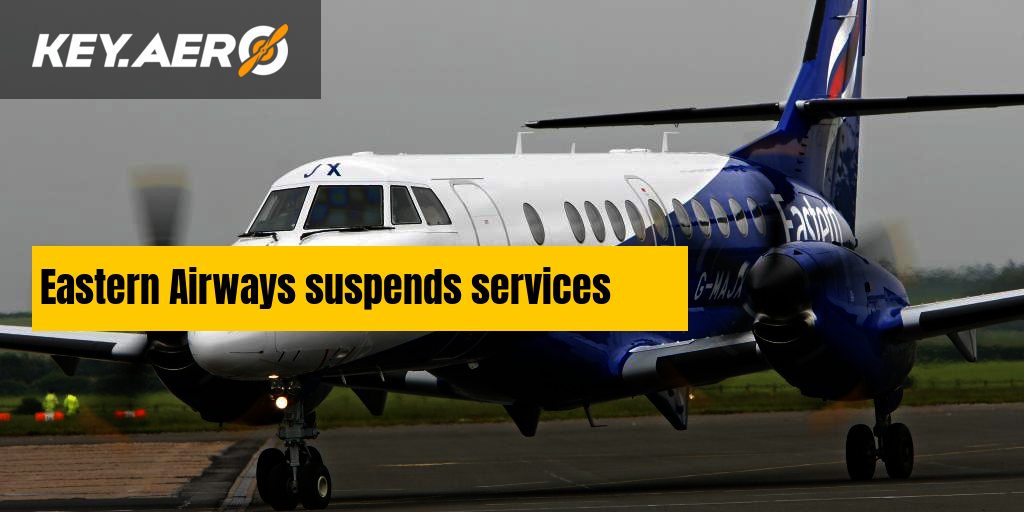 Eastern Airways suspends services