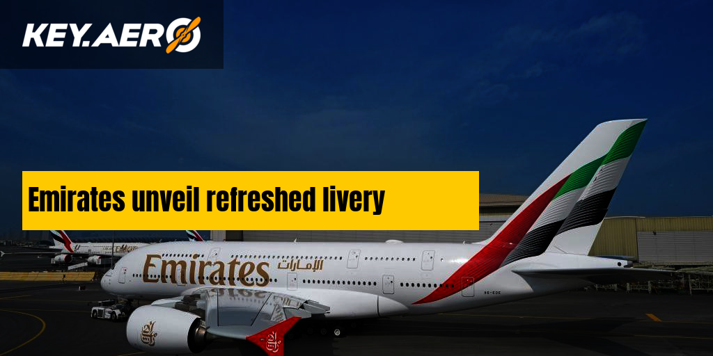 Emirates unveil refreshed livery