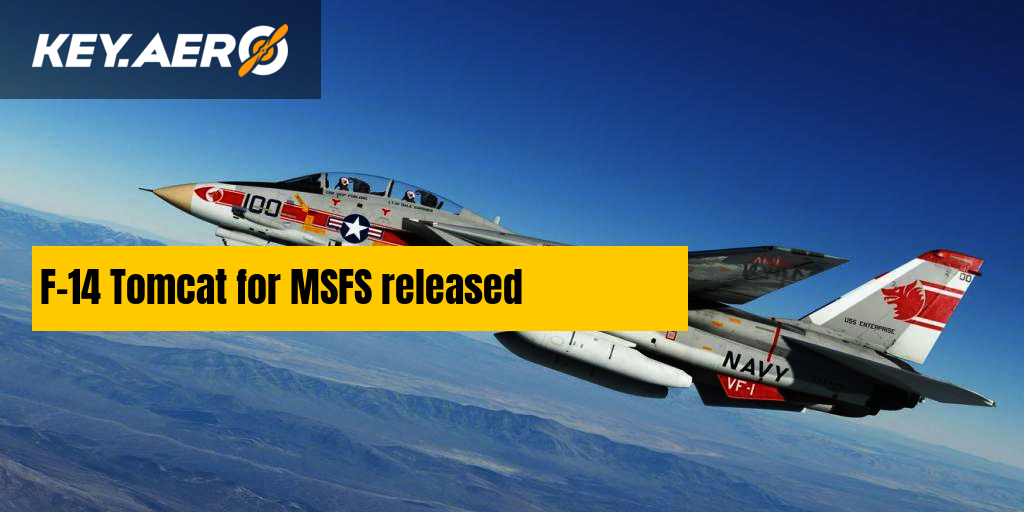 F-14 Tomcat for MSFS released