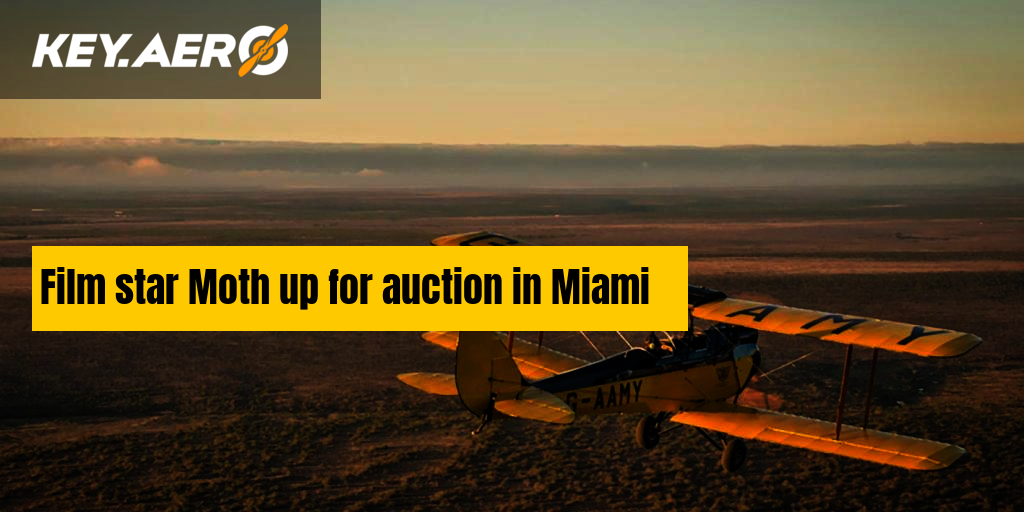 Film star Moth up for auction in Miami