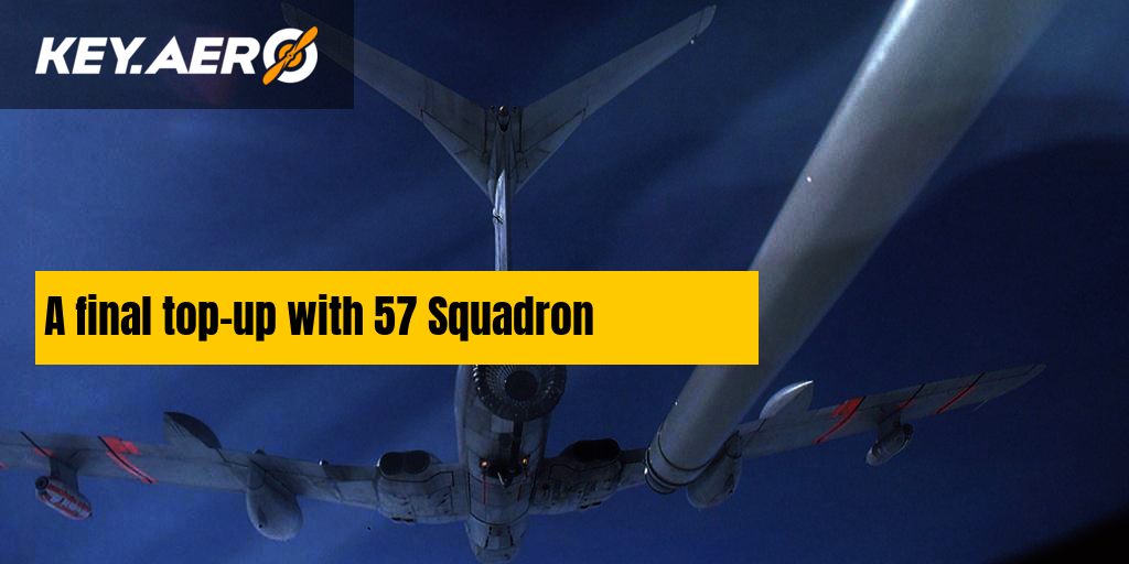 A final top-up with 57 Squadron