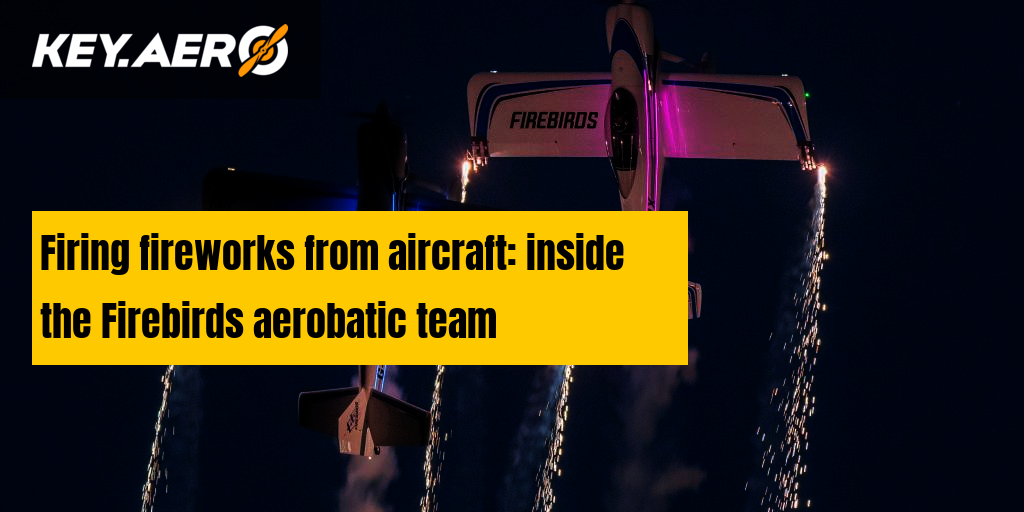 Firing fireworks from aircraft: inside the Firebirds