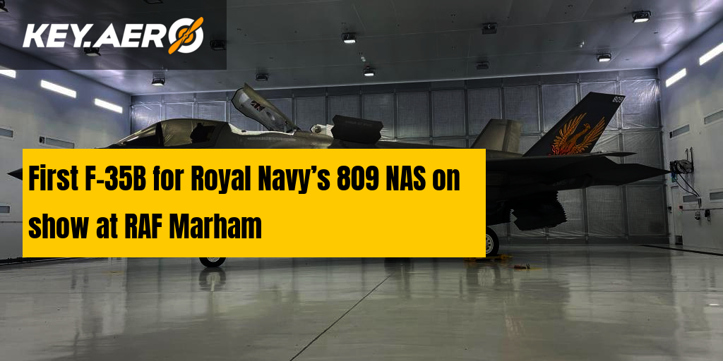 First F-35B for Royal Navy’s 809 NAS on show at RAF Marham