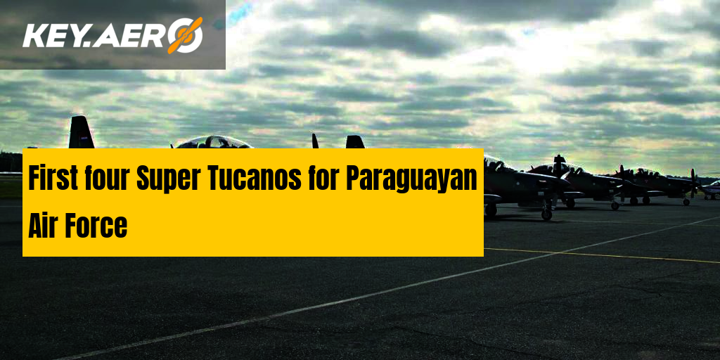 First four Super Tucanos for Paraguayan Air Force