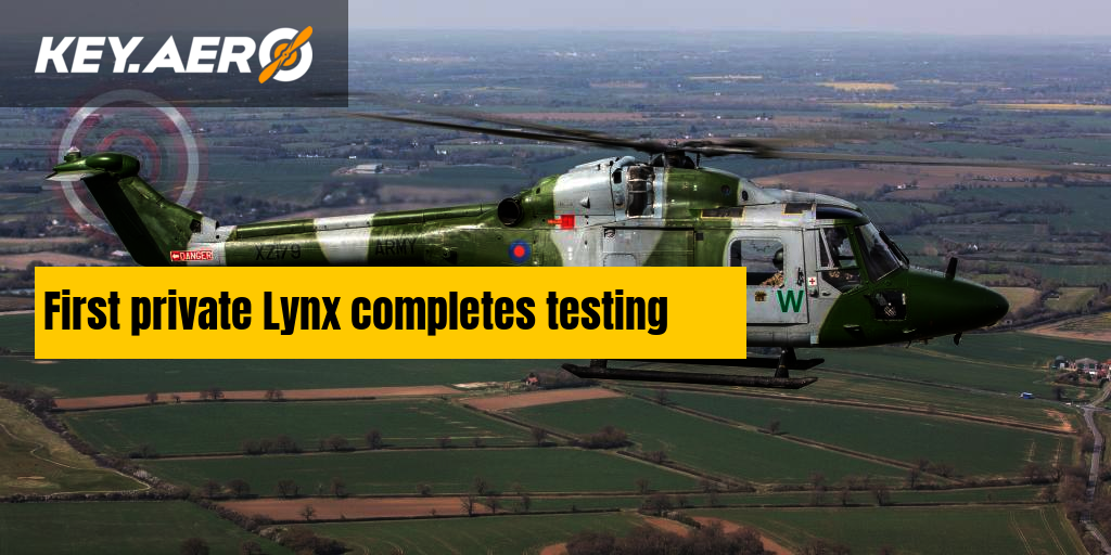 First private Lynx completes testing