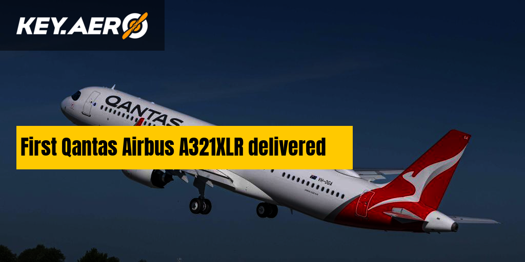 First Qantas Airbus A321XLR delivered