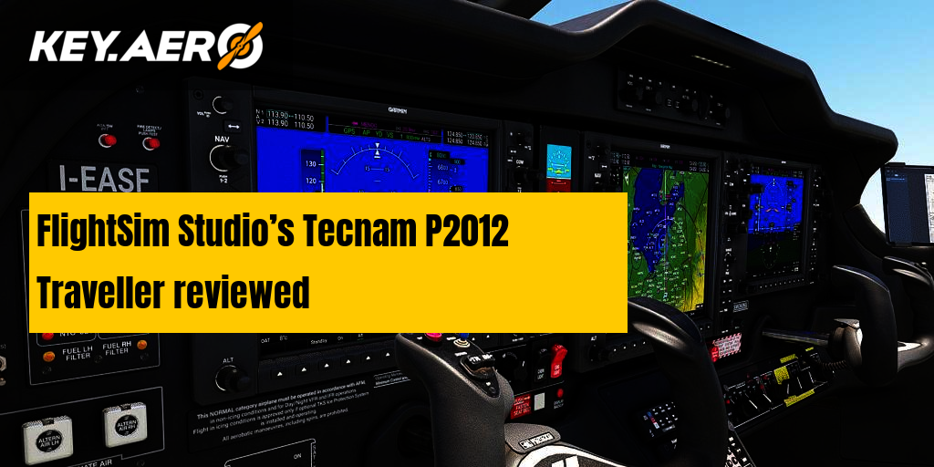 FlightSim Studio’s Tecnam P2012 Traveller review