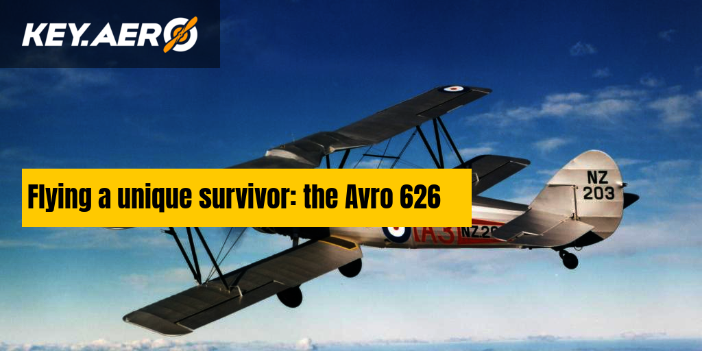 Flying a unique survivor: the Avro 626