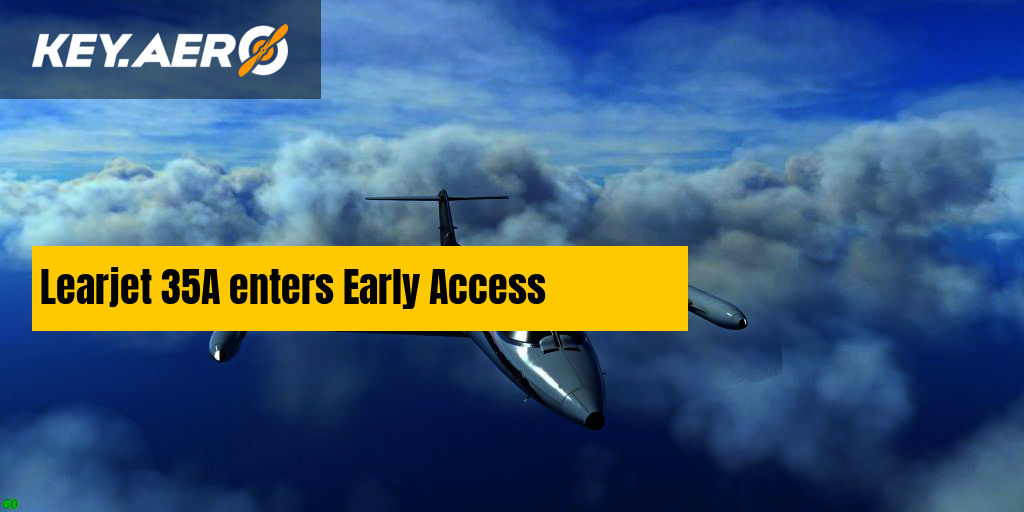 Flysimware Learjet 35A enters Early Access