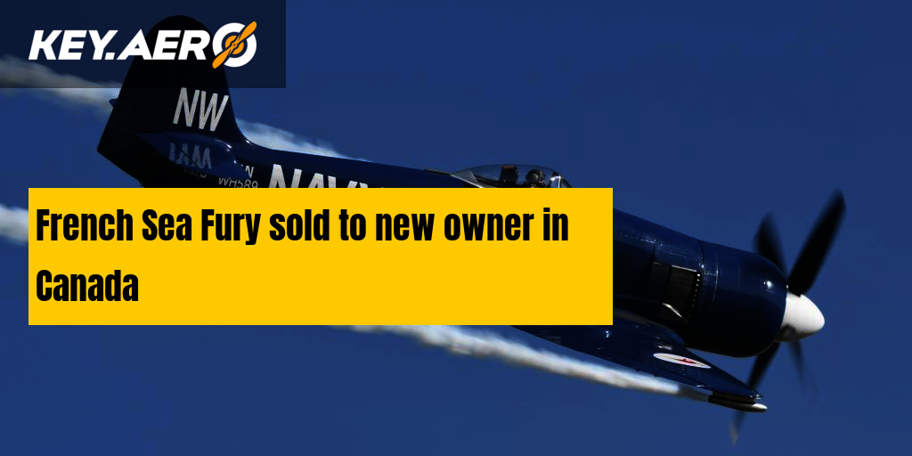 French Sea Fury sold to Canada