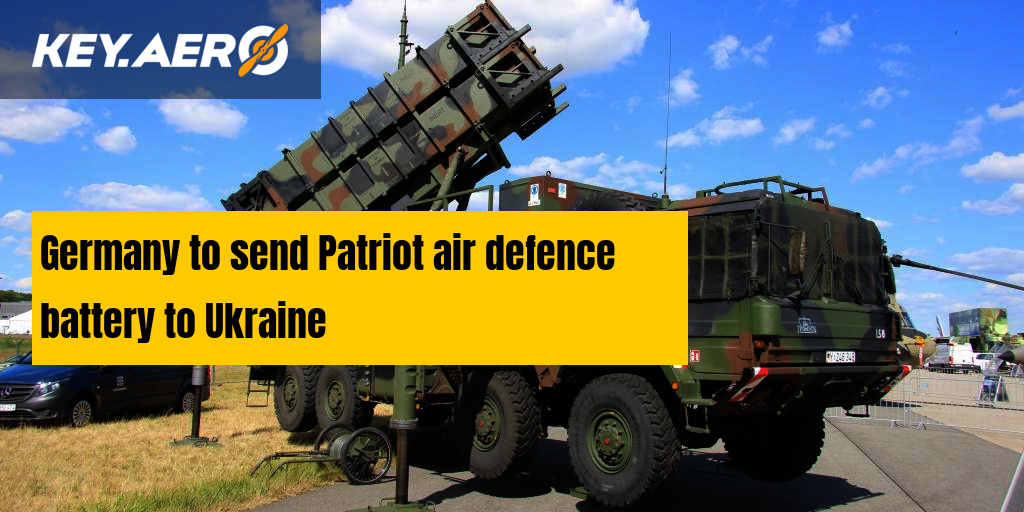 Germany to send Patriot air defence battery to Ukraine