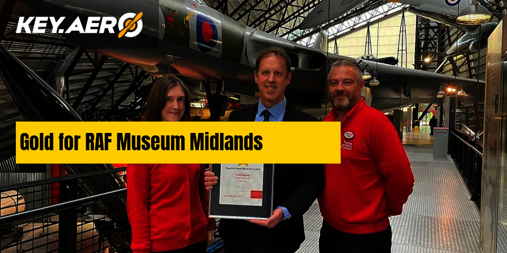 Gold for RAF Museum Midlands