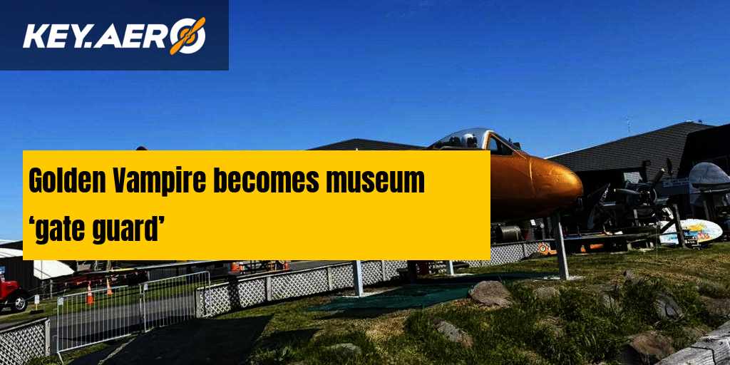Golden Vampire becomes museum ‘gate guard’