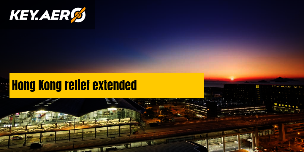 Hong Kong relief extende