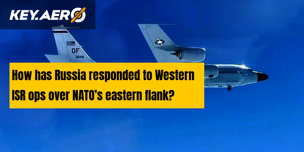 How has Russia responded to Western ISR ops over NATO's