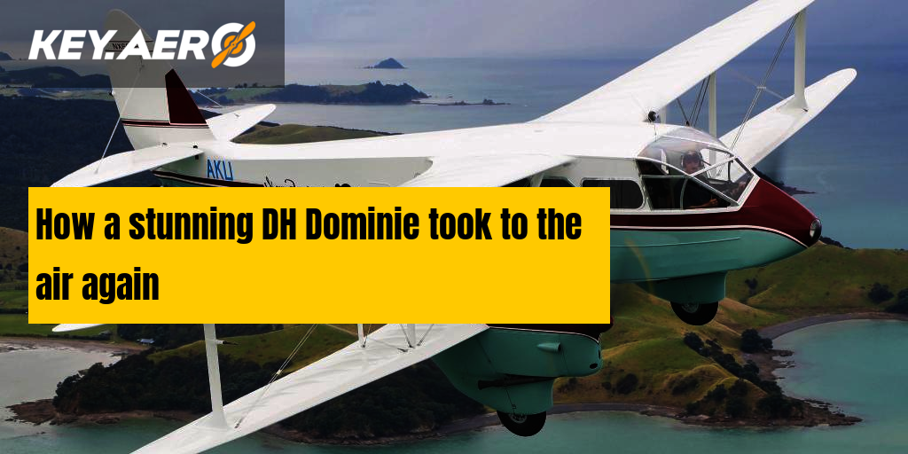 How a stunning DH Dominie took to the air again