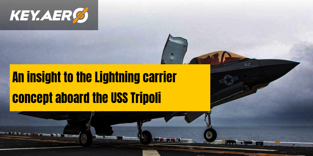 An insight to the Lightning carrier concept aboard the USS Tripoli