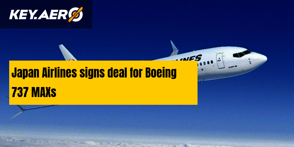 Japan Airlines signs deal for Boeing 737 MAXs