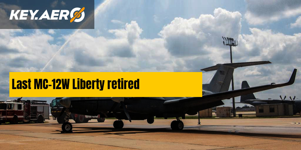 Last MC-12W Liberty retired