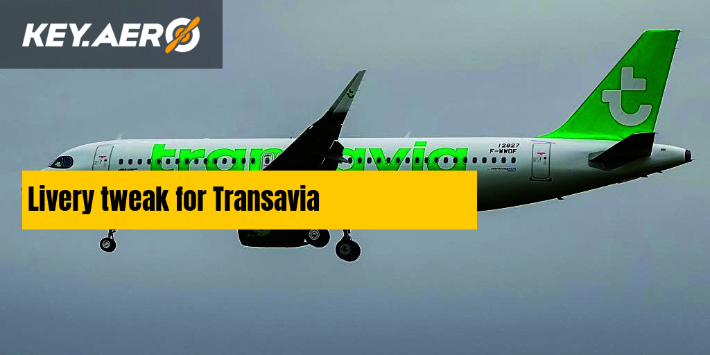 Livery tweak for Transavia