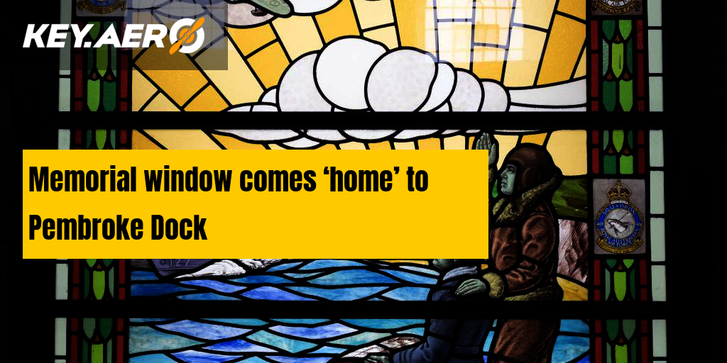 Memorial window comes ‘home’ to Pembroke Dock