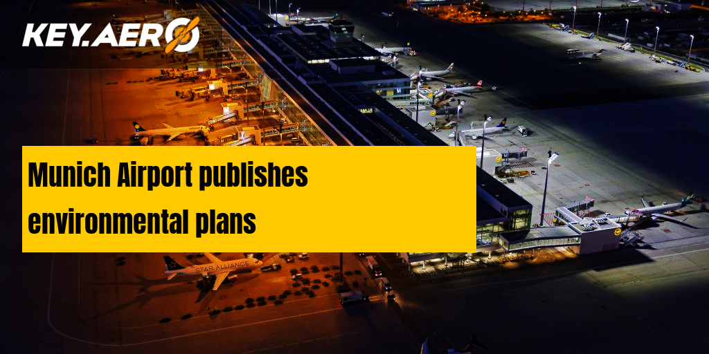 Munich Airport publishes environmental plans