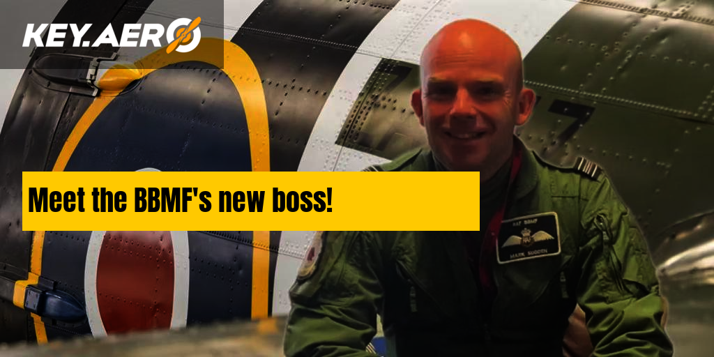 New commanding officer BBMF Suggs