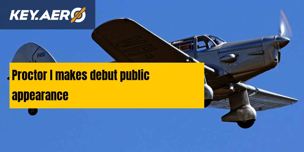 Proctor I makes debut public appearance