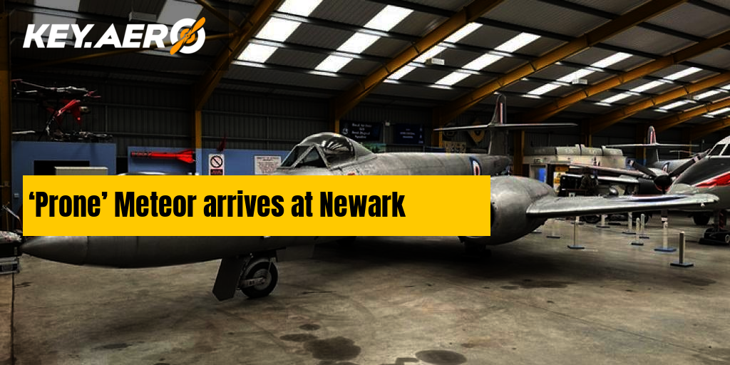 ‘Prone’ Meteor arrives at Newark
