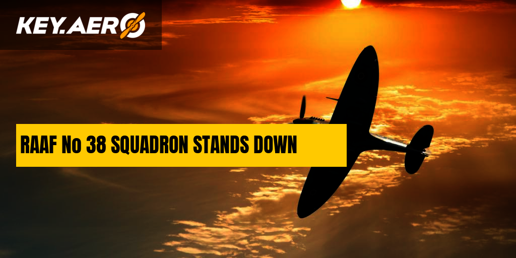 RAAF No 38 SQUADRON STANDS DOWN