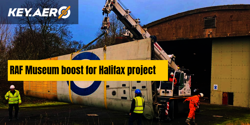 RAF Museum boost for Halifax project